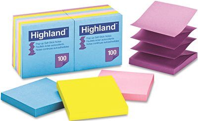 3M Pop Up Memo Pad 3 X 3 100 Sheets – JRM Supplies