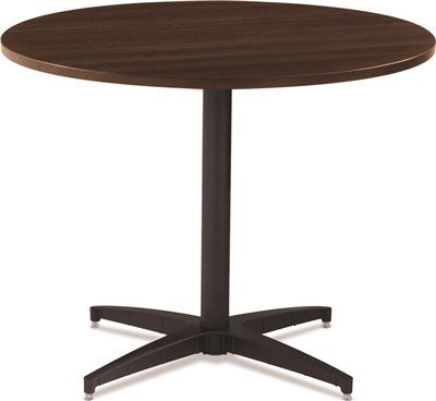 Officeworks 36" Round Conference Table Top Square Edge Espresso – JRM ...