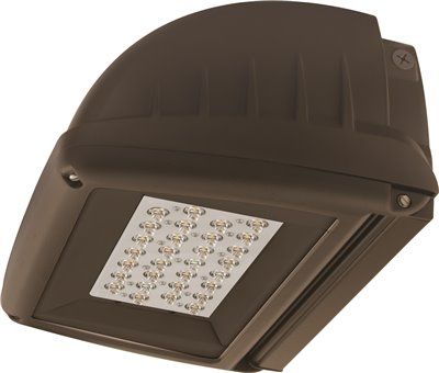 Spaulding Lighting Led Laredo Compact Wall Pack 30 Leds Universal Volt ...