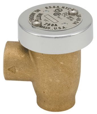 Watts 288A Anti-Siphon Vacuum Breaker 1/2 Inch Brass Lead Free – JRM ...