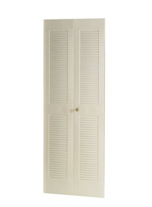 Dunbarton Corporation DUNBARTON THE LOUVER II METAL BI-FOLD DOOR, BRIG ...